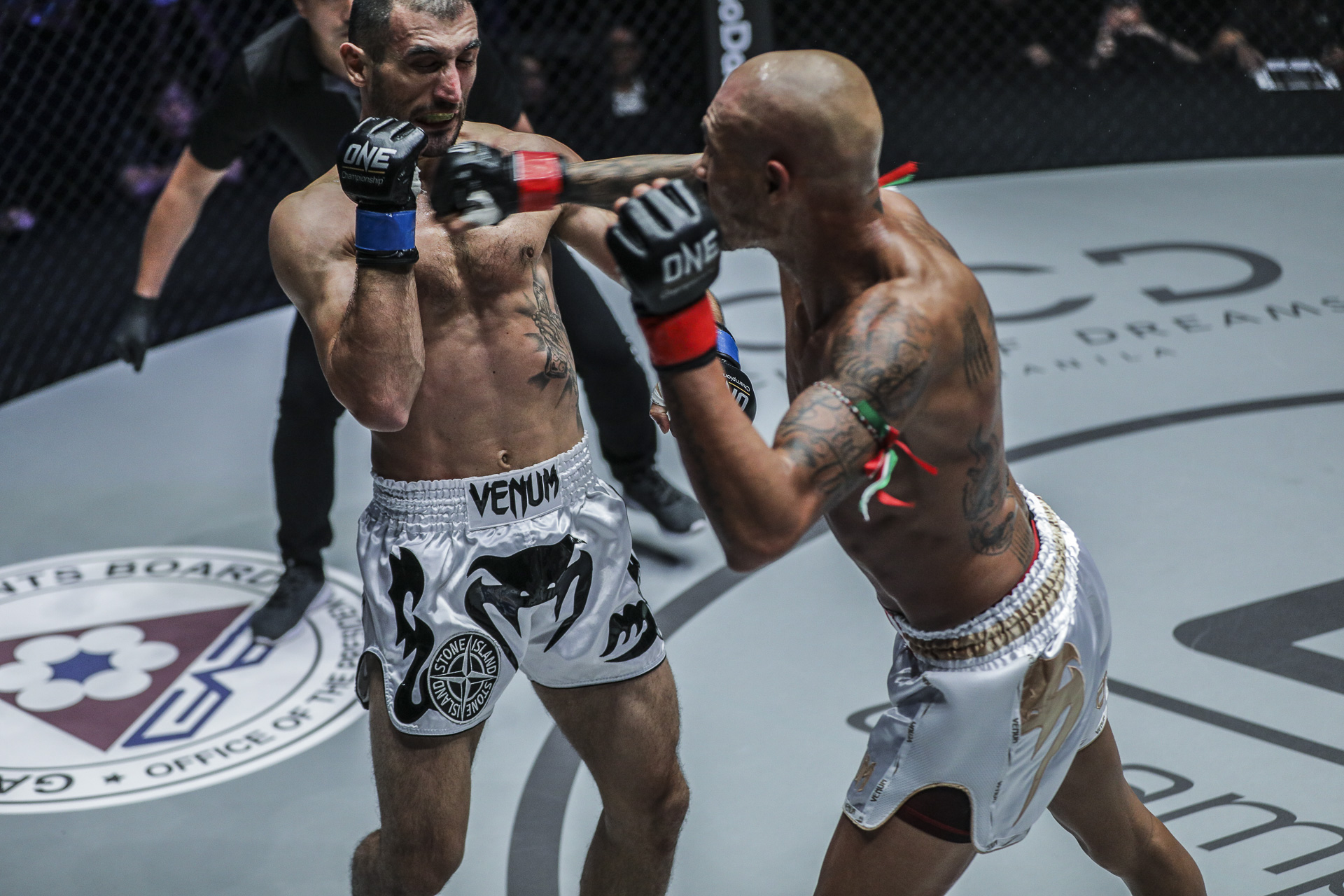 [PHOTOS] France vs Italy: Samy Sana, Armen Petrosyan fight at ‘ONE ...