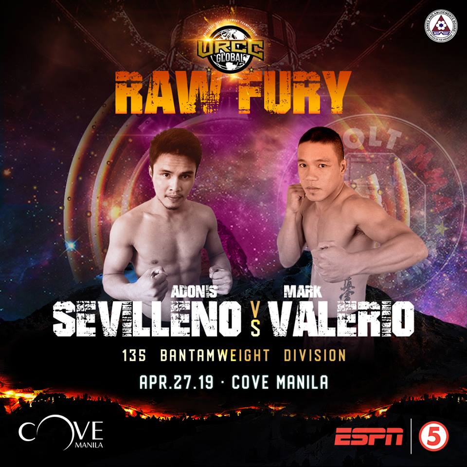 [PHOTOS] Adonis Sevilleno vs Mark Valerio at ‘URCC Global: Raw Fury’ at ...