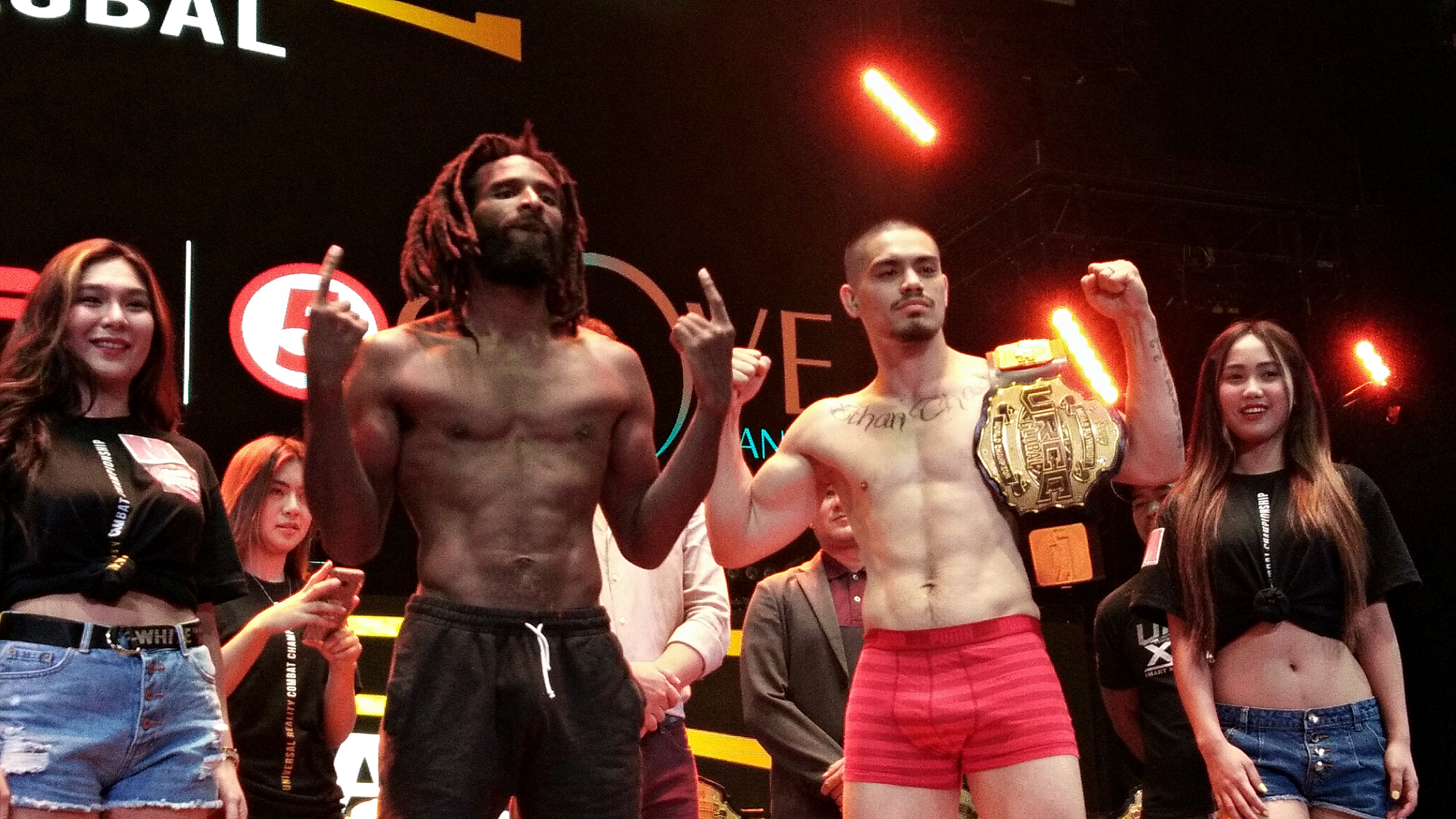 [PHOTOS] Philippines vs USA: Chris Hofmann, Musa Conteh fight at ‘URCC ...