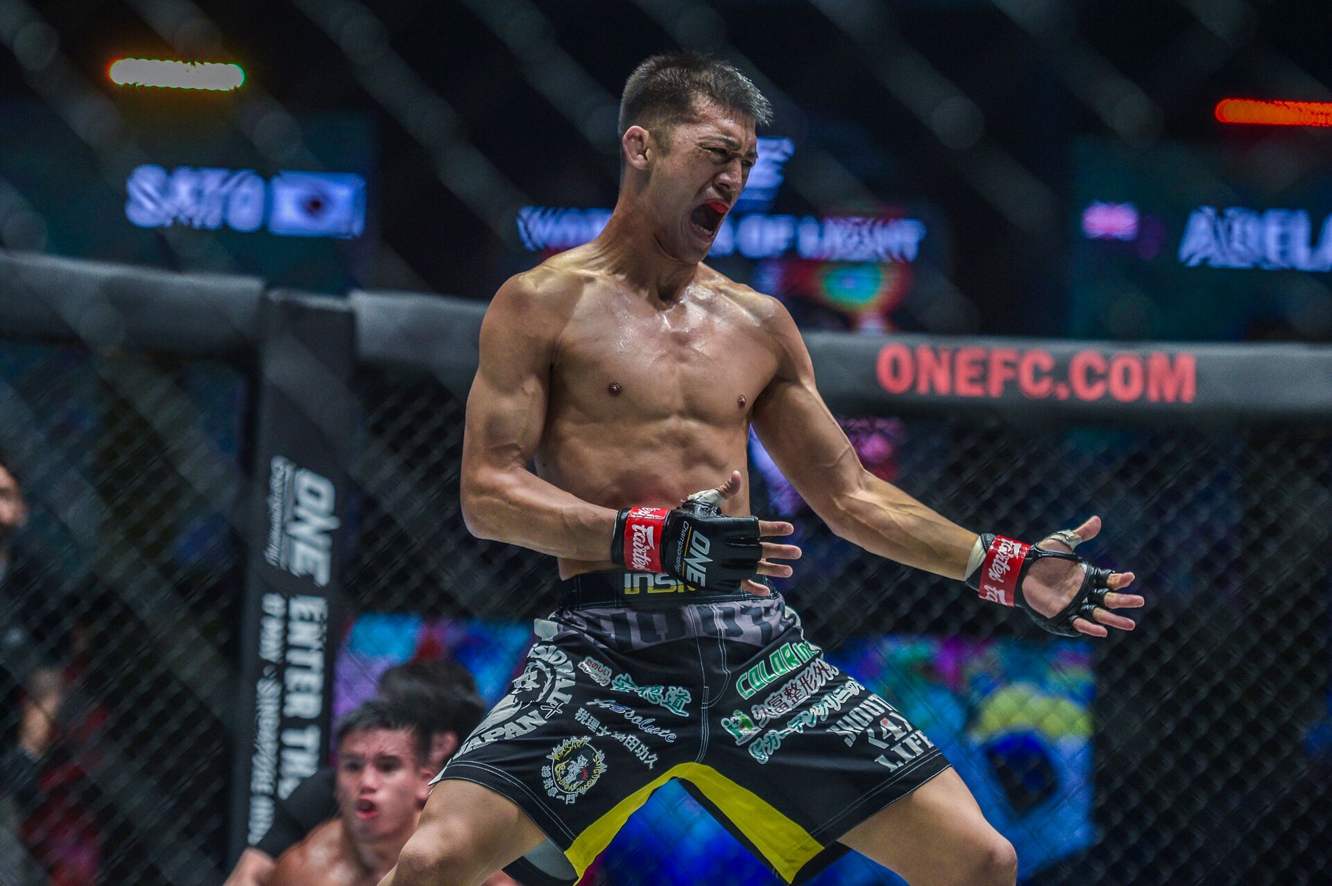 [PHOTOS] Japan vs New Zealand: Shoko Sato, Mark Fairtex Abelardo fight ...